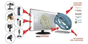 QUICKSURFACE PRO/ QUICKSURFACE LITE Reverse Engineering - vom 3D Scan zum CAD - Maschinenbau-Journal